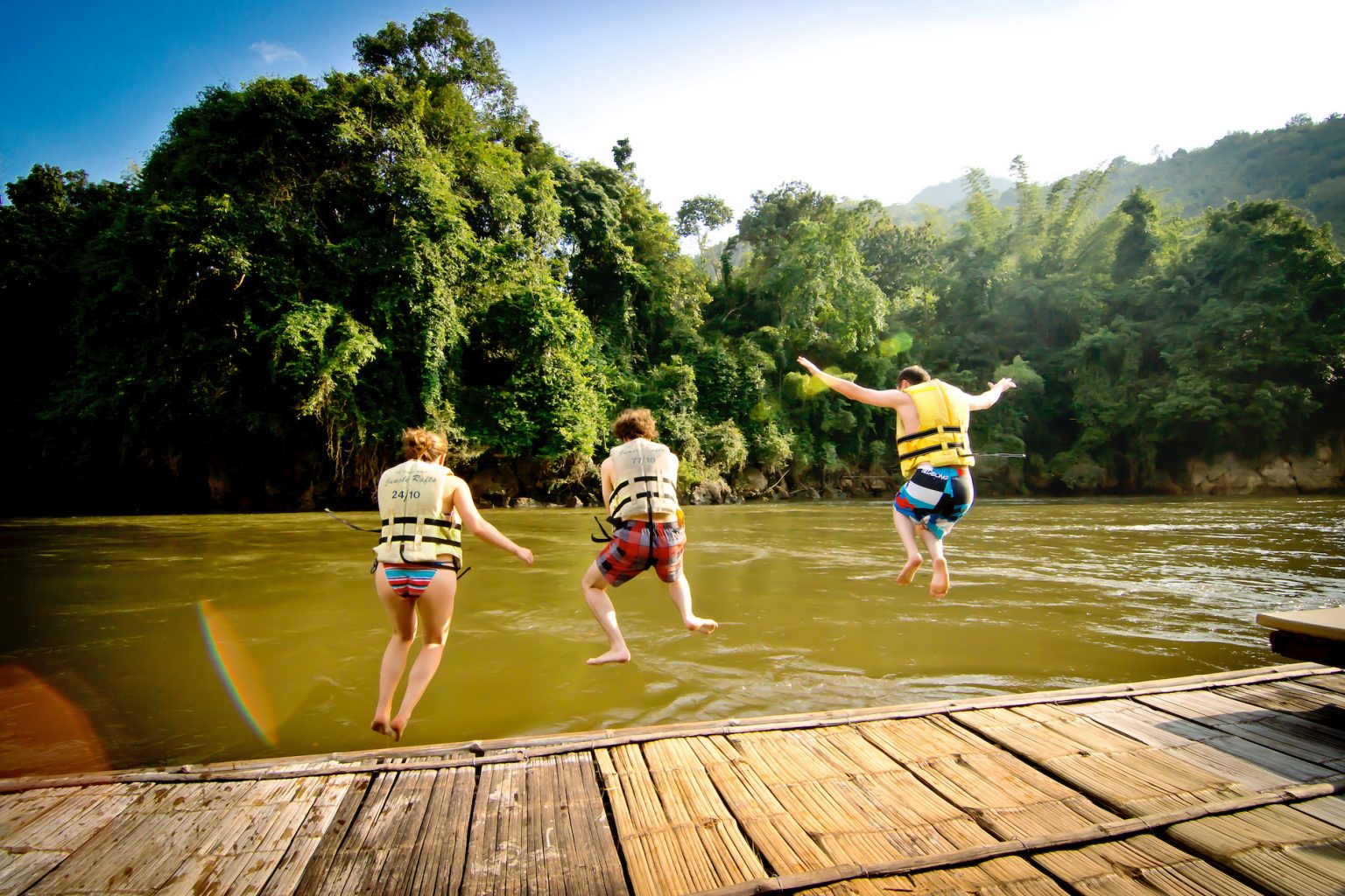 2Day 1Night River Kwai Jungle Rafts Package Tour